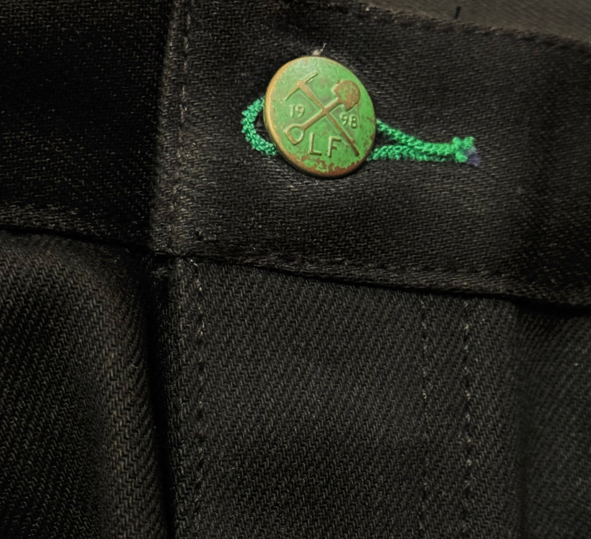 Greaser Black Maria Vidalia Mills 14 oz Selvedge Sulphur Denim* deadst ...