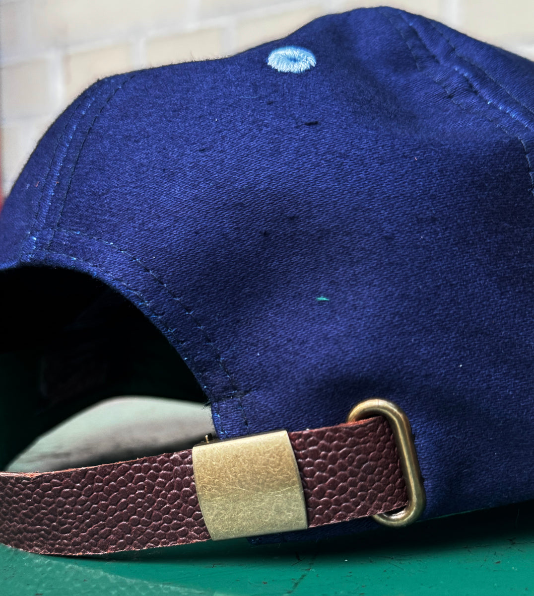 NY Japanese indigo moleskin Baseball cap made in NYC – Left Field NYC