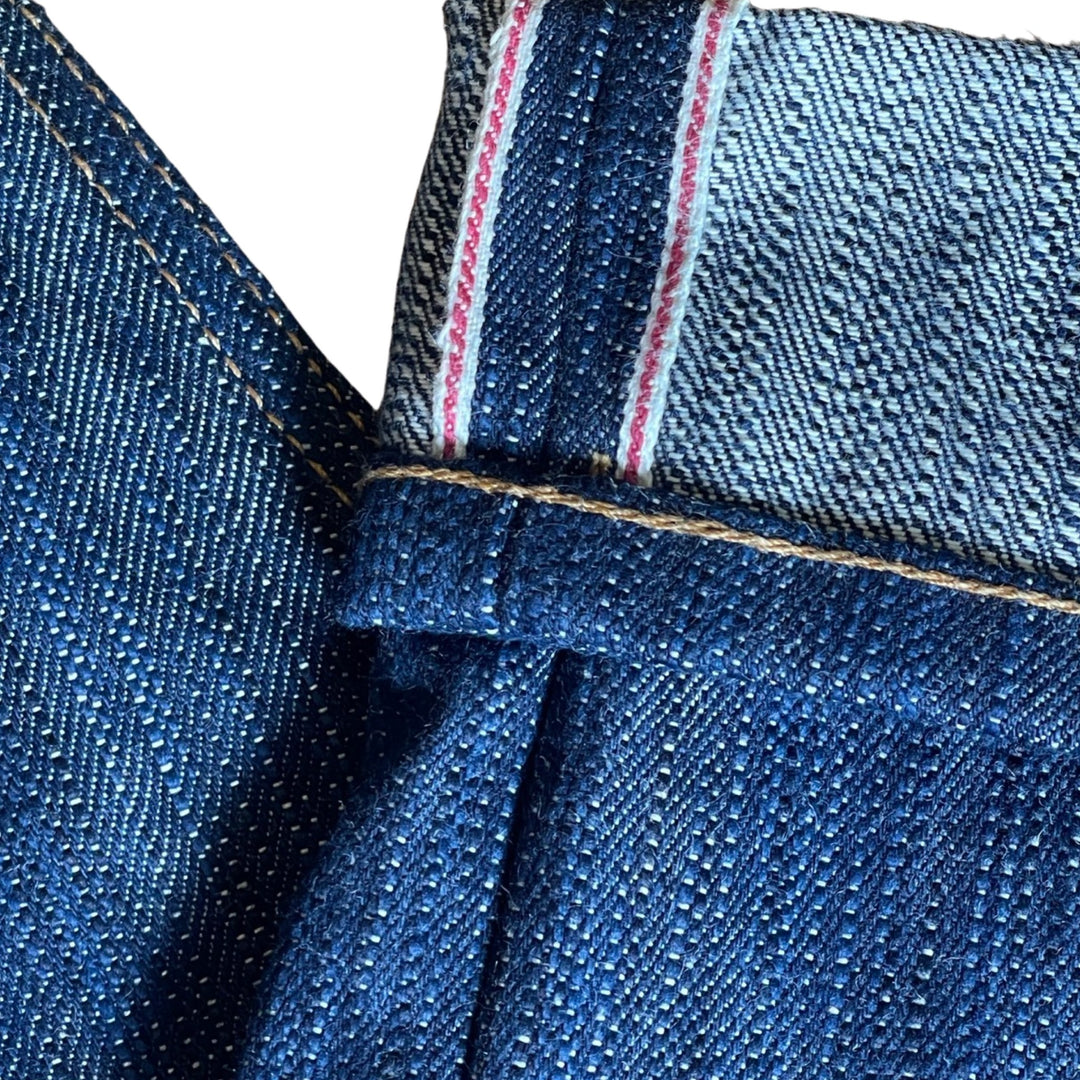 Greaser Tokushima Shoai Hank Dyed denim (Natural plant dyed Indigo) Si ...