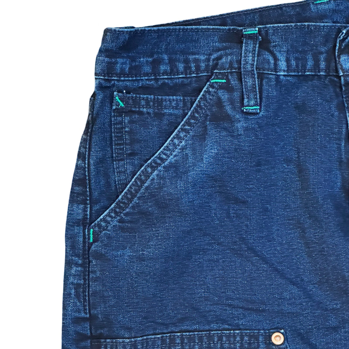 Japanese Indigo Selvedge Duck Double Knee Work Uniform jeans – Left ...