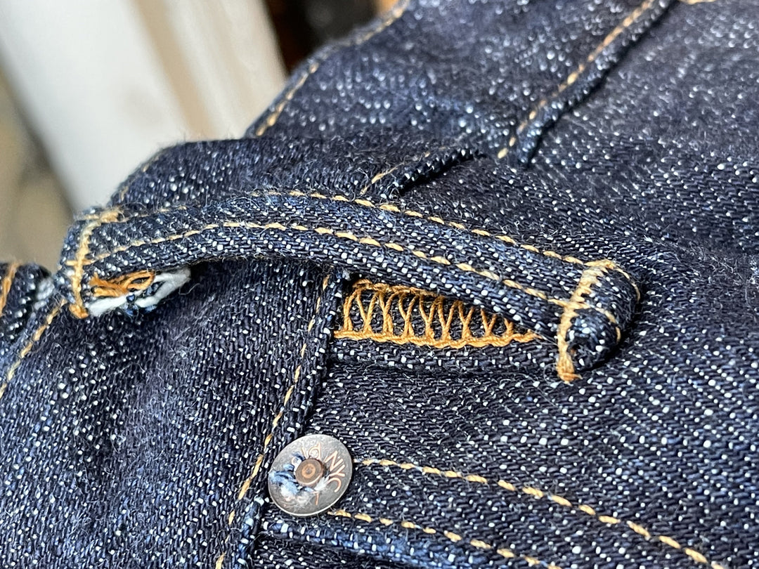 Greaser 18 oz Slub Indigo Collect Mills – Left Field NYC