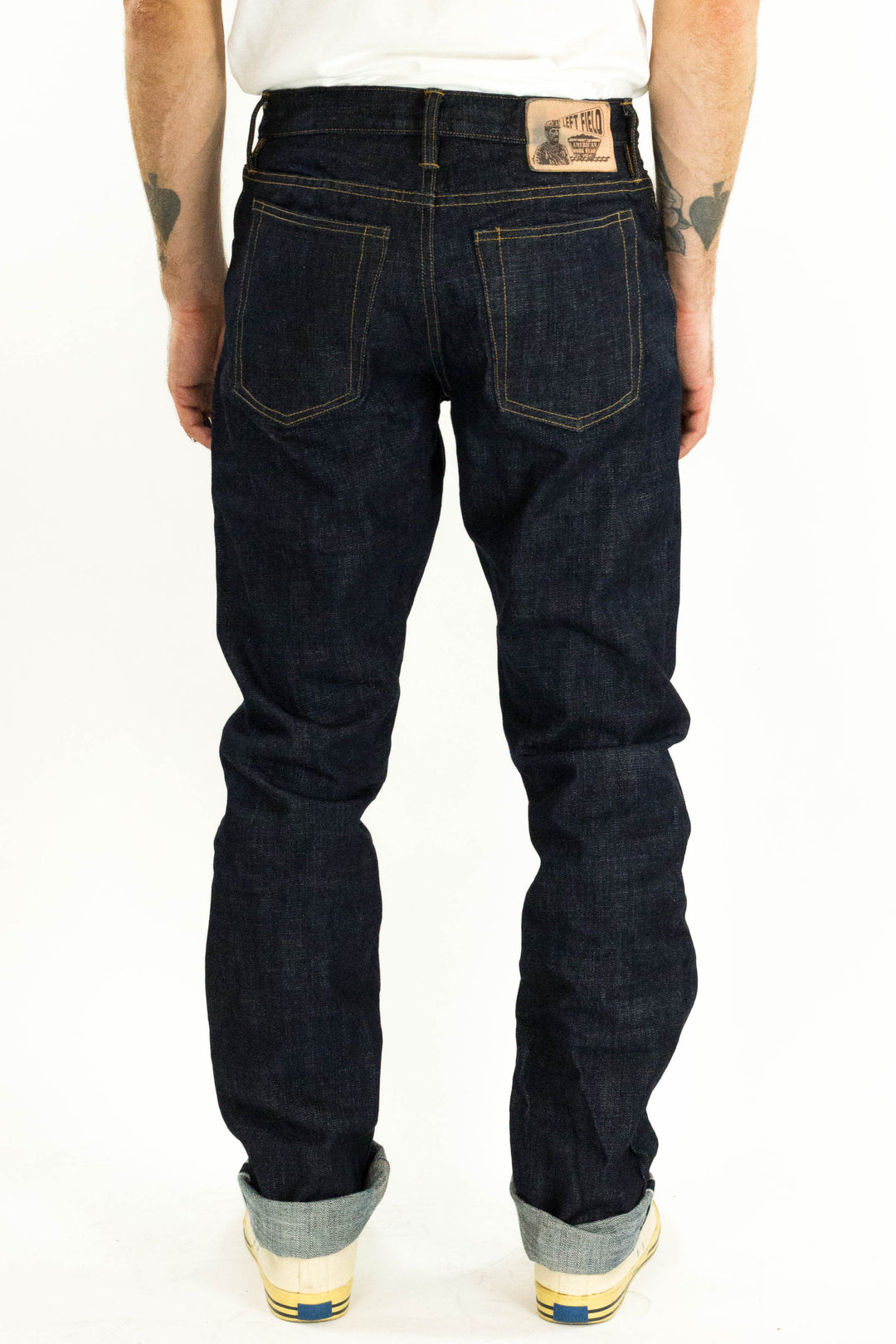 Greaser 18 oz Slub Indigo Collect Mills – Left Field NYC
