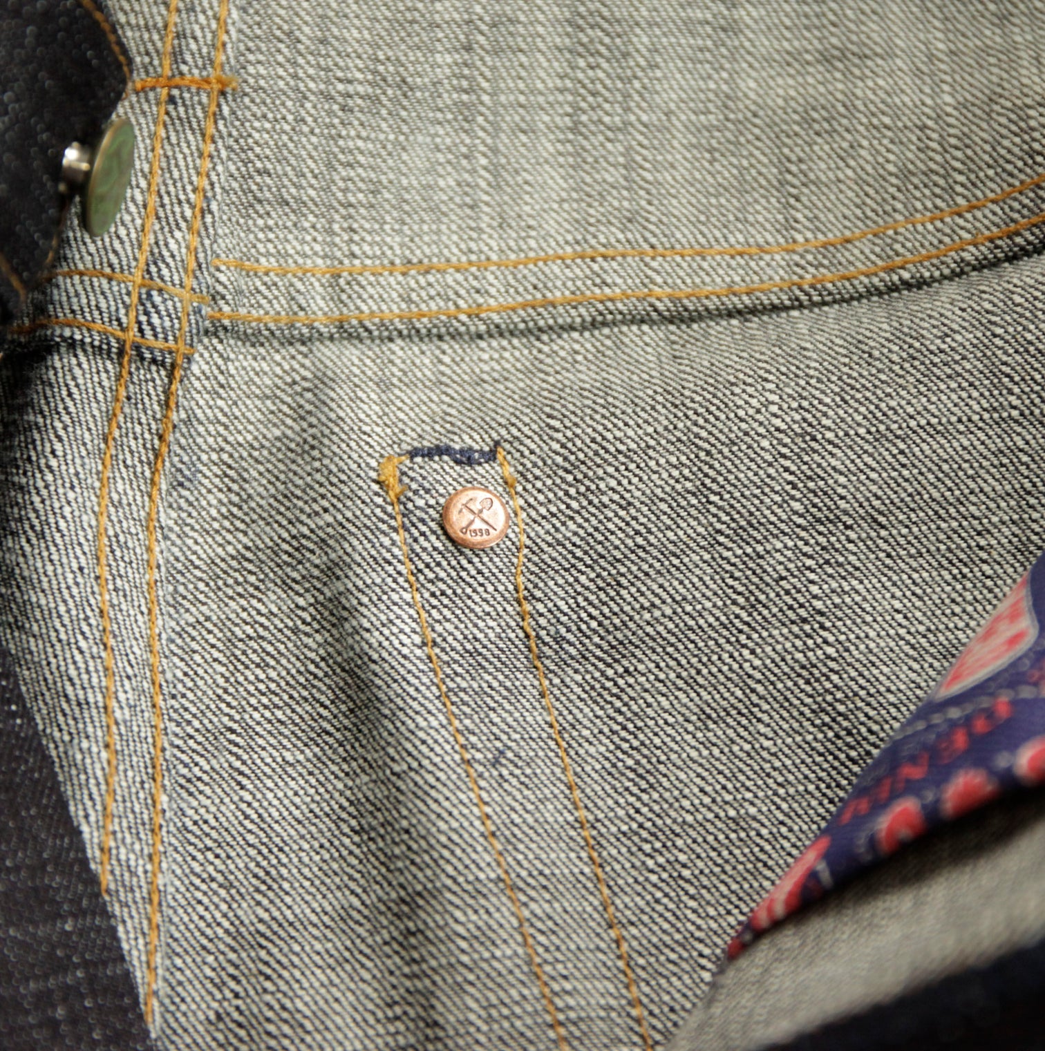 Chelsea 15 oz Slub Cross Hatch Denim – Left Field NYC